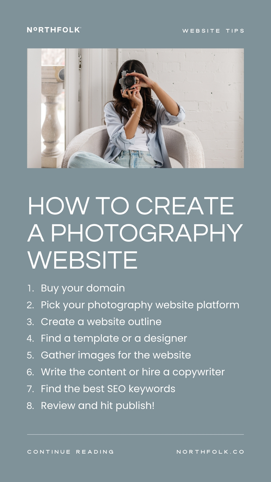 Creating a Photography Website: 8 Steps, Mistakes & Examples | Northfolk