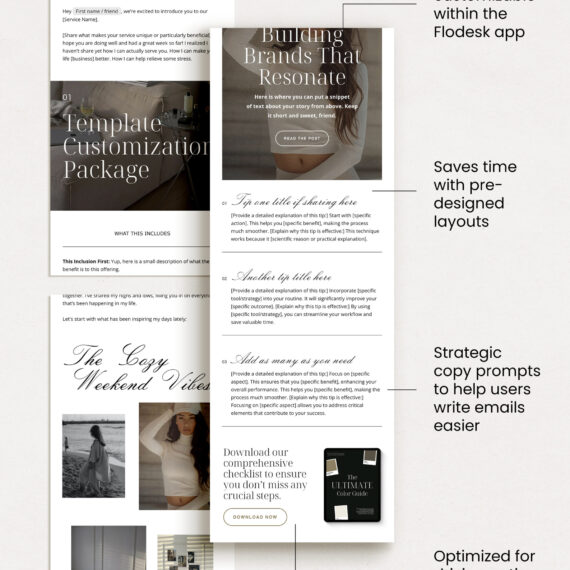 Cult Classics Luxe Email Templates | Northfolk